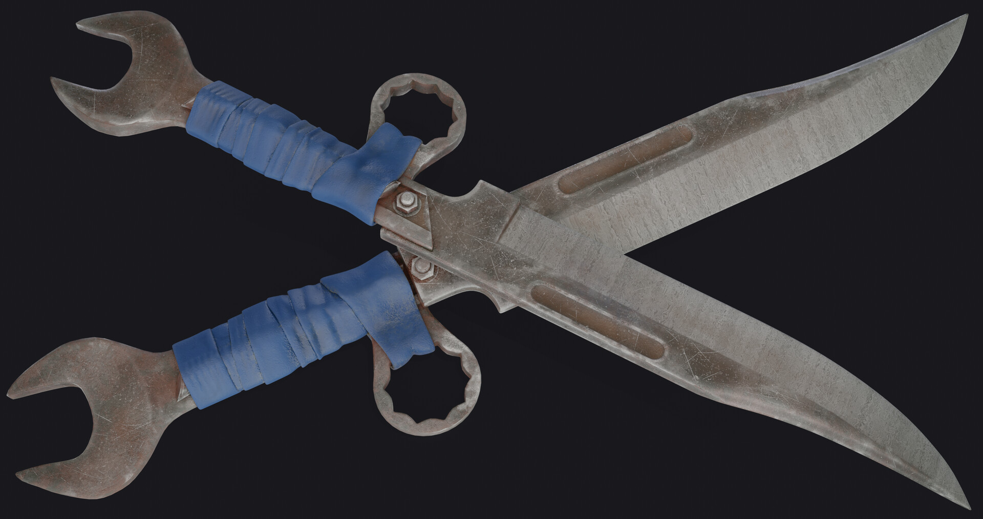 ArtStation - Post-Apocalyptic Knife