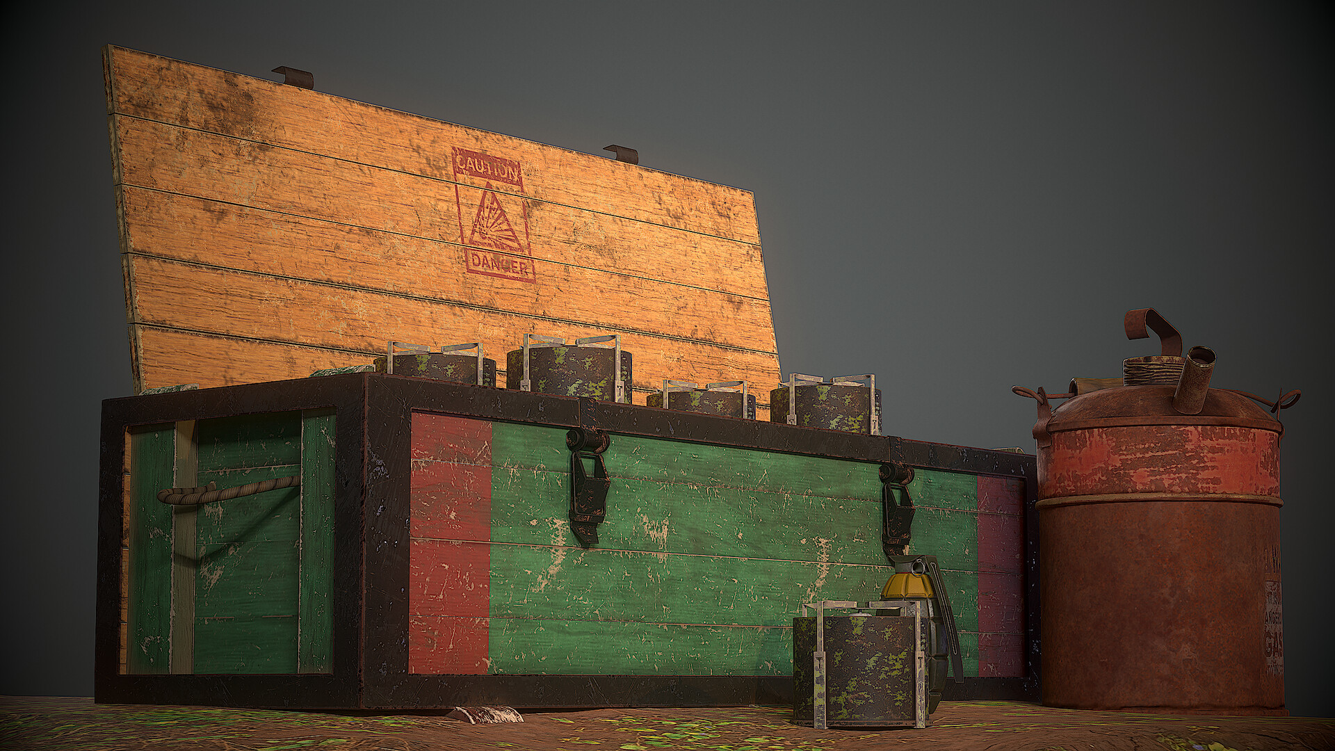 ArtStation - Hazardous Supply Cache