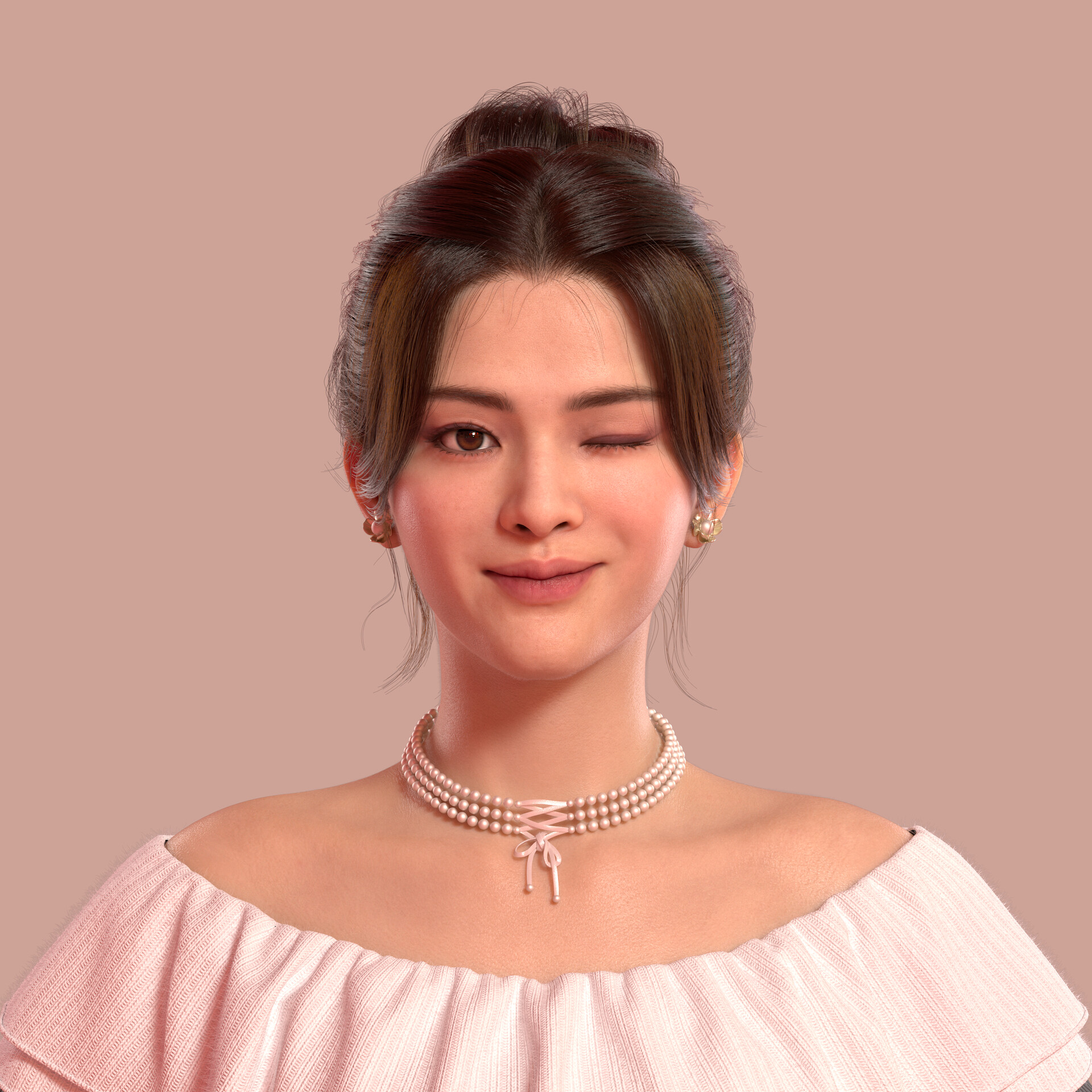 ArtStation - MetaHuman自定义数字人 MetaHuman custom digital human