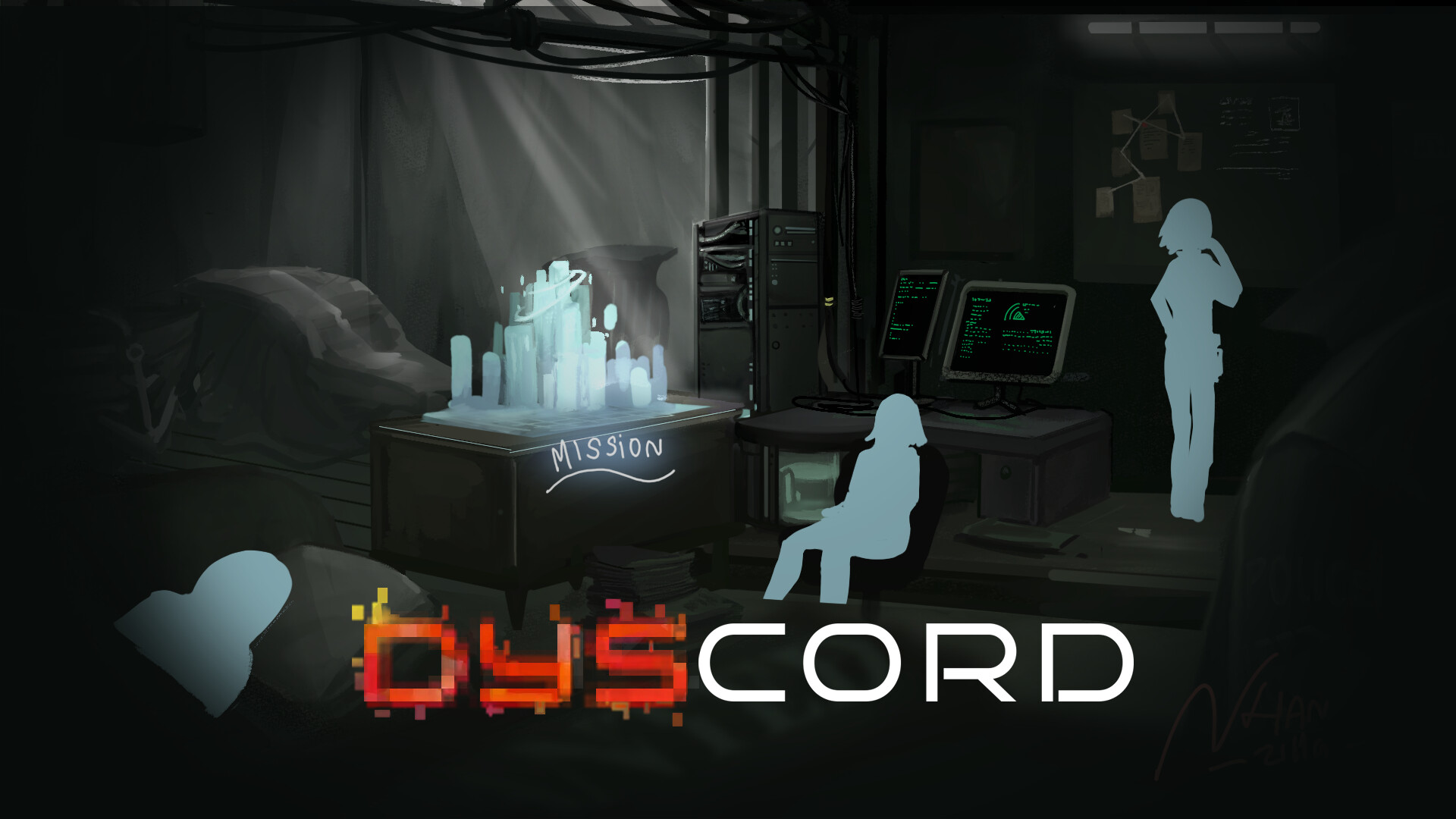 ArtStation - Ex-Police Hideout || Game project: Dyscord