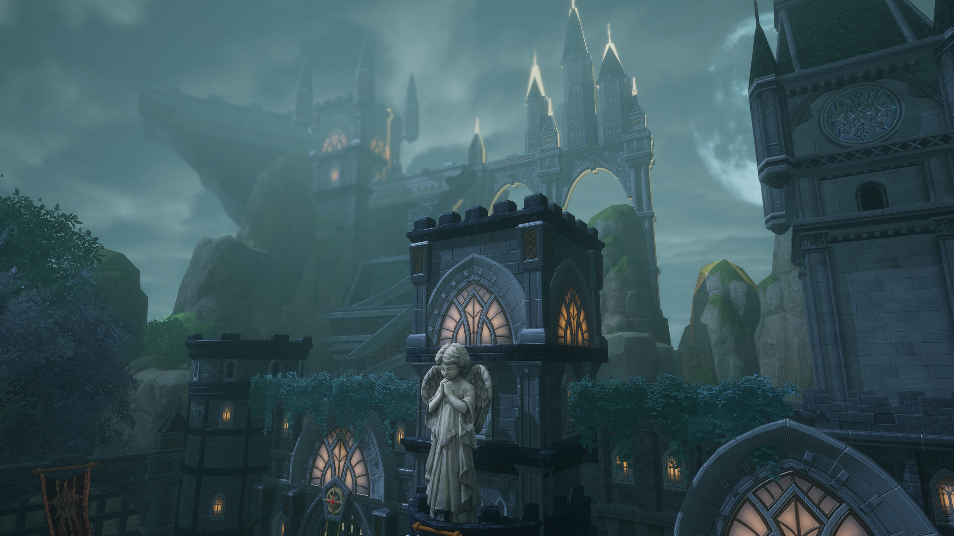 ArtStation - A dark castle[Stylized]