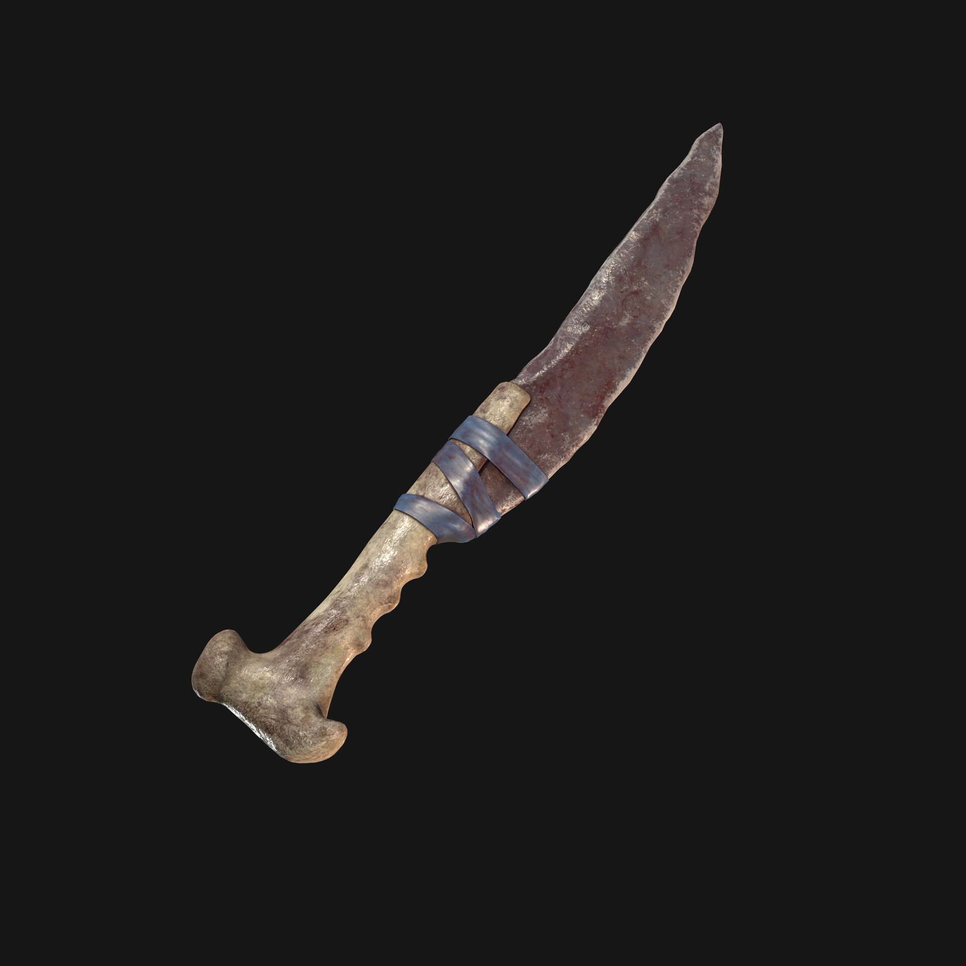 ArtStation - bone knife