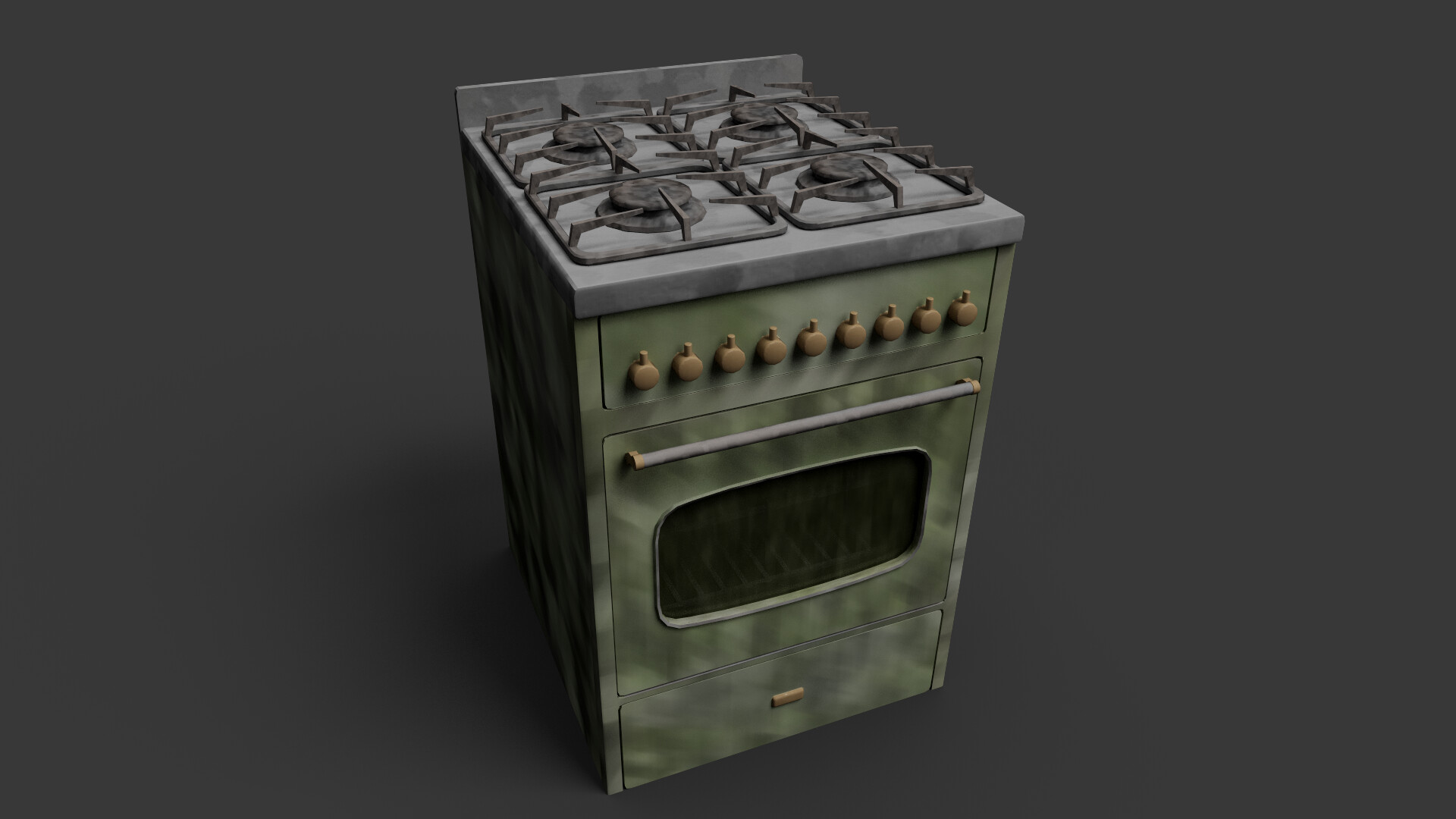 ArtStation - 3D Stylized Stove
