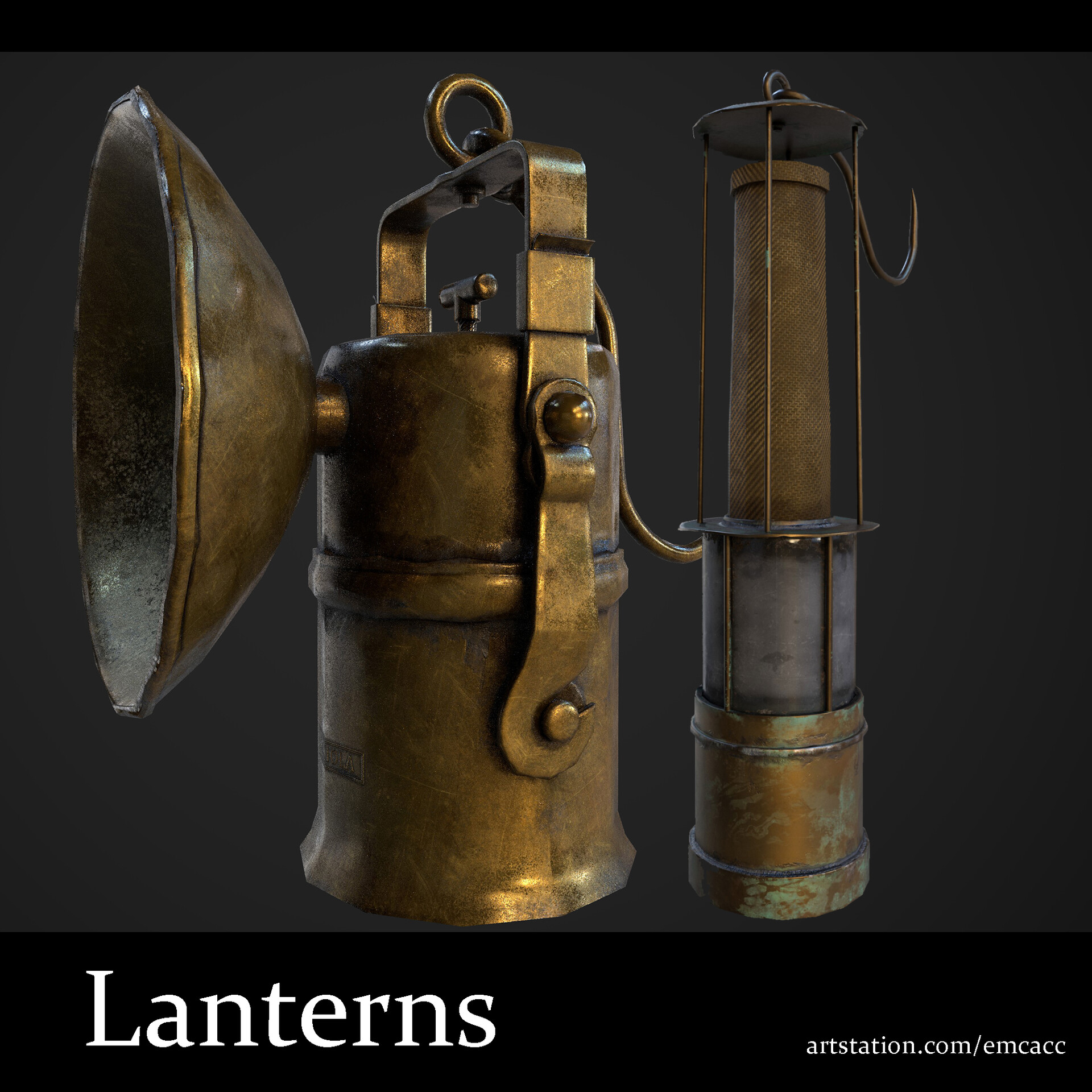 ArtStation - Mining Lanterns