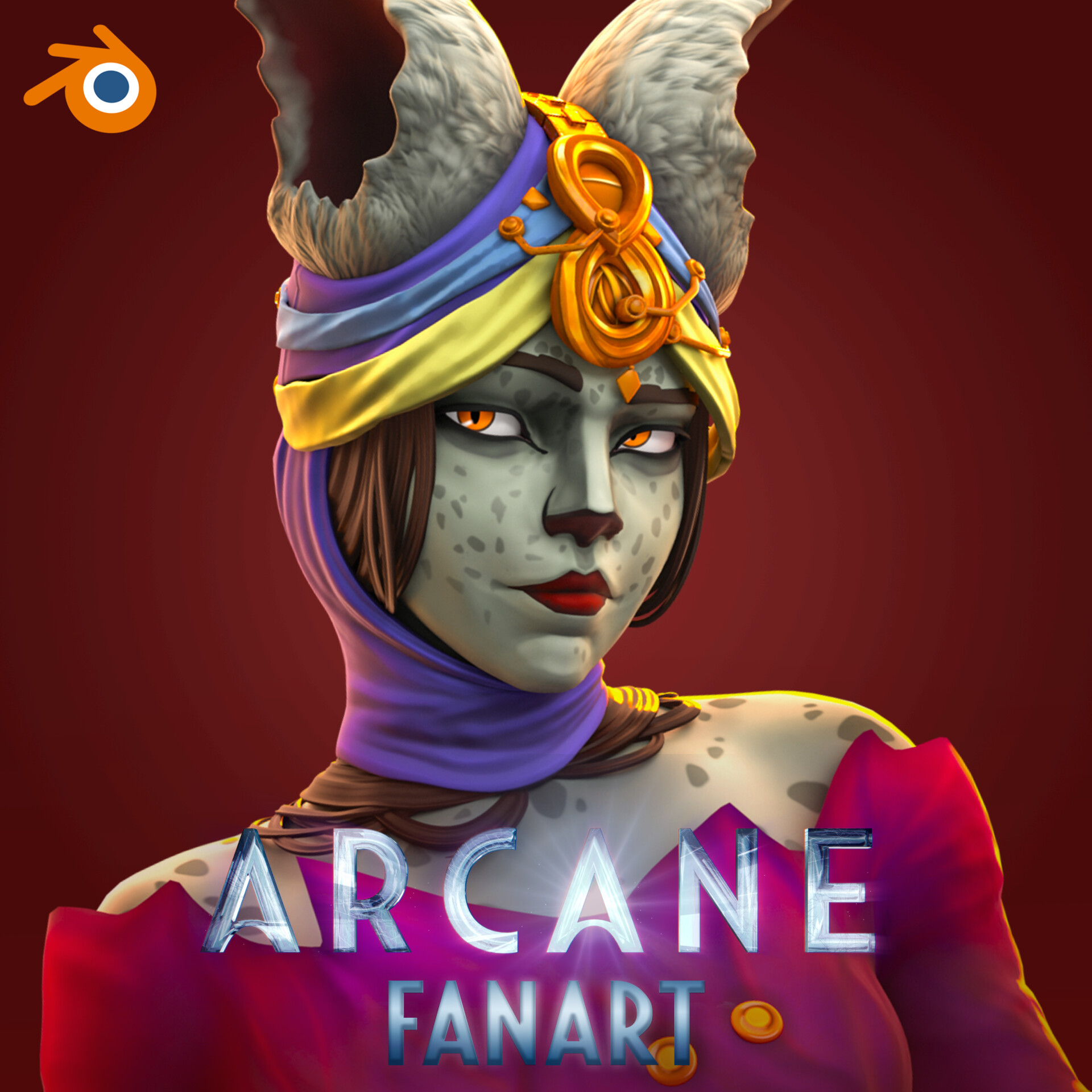 ArtStation - Arcane Fanart - Lest - Modelling & Texturing