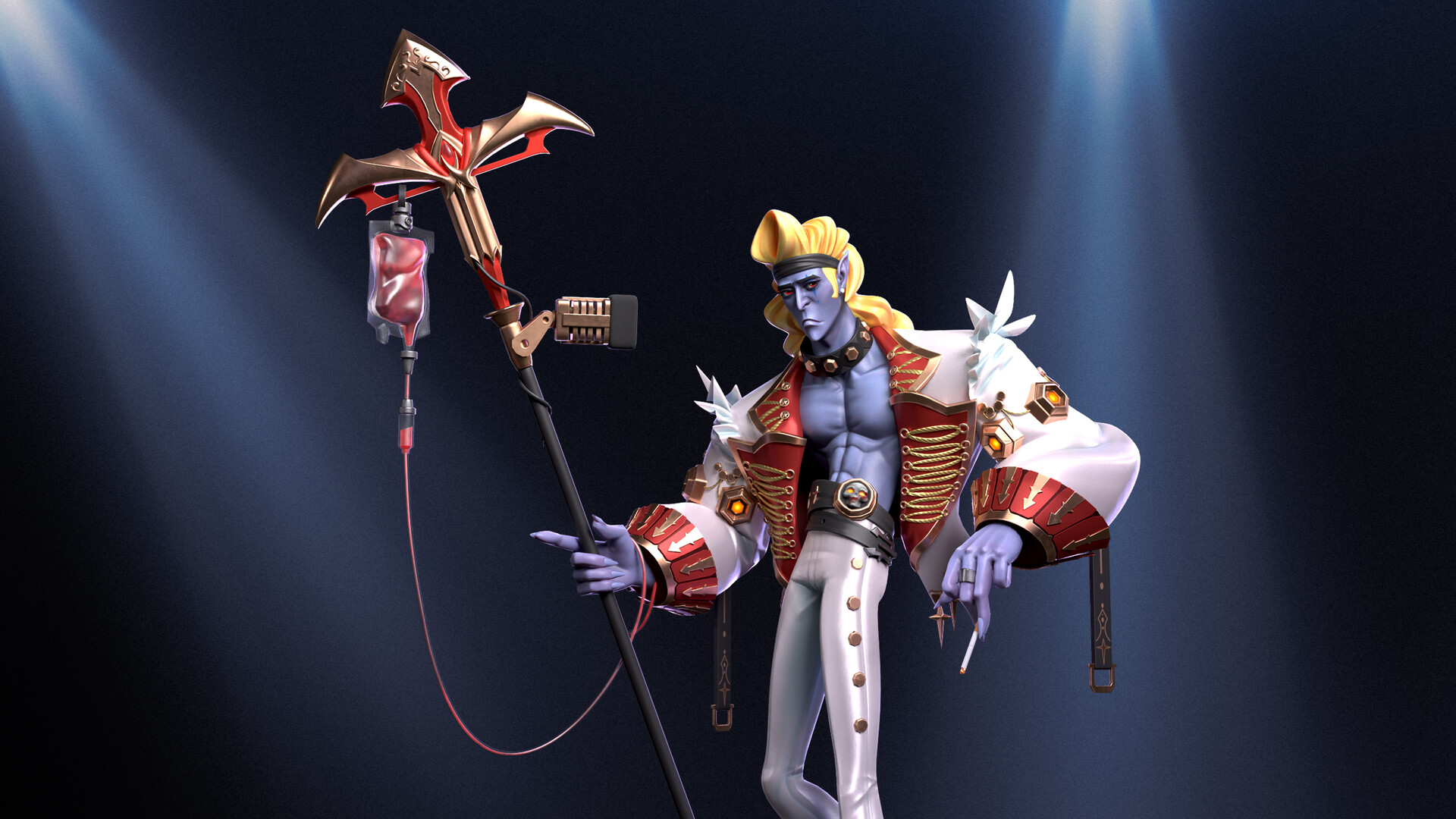 ArtStation - Punk Blood - Frontman