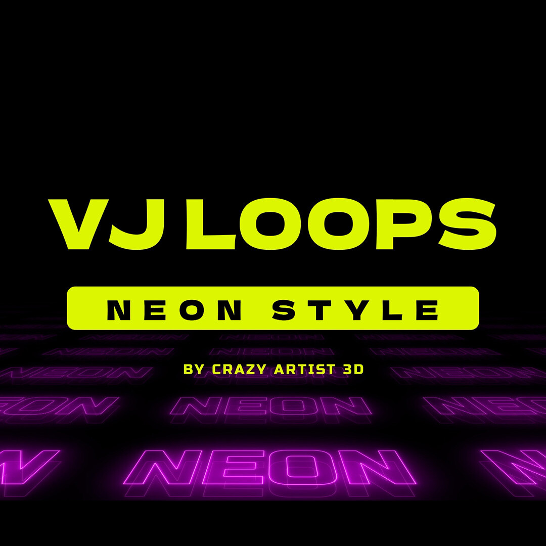 ArtStation - NEON VJ LOOPS