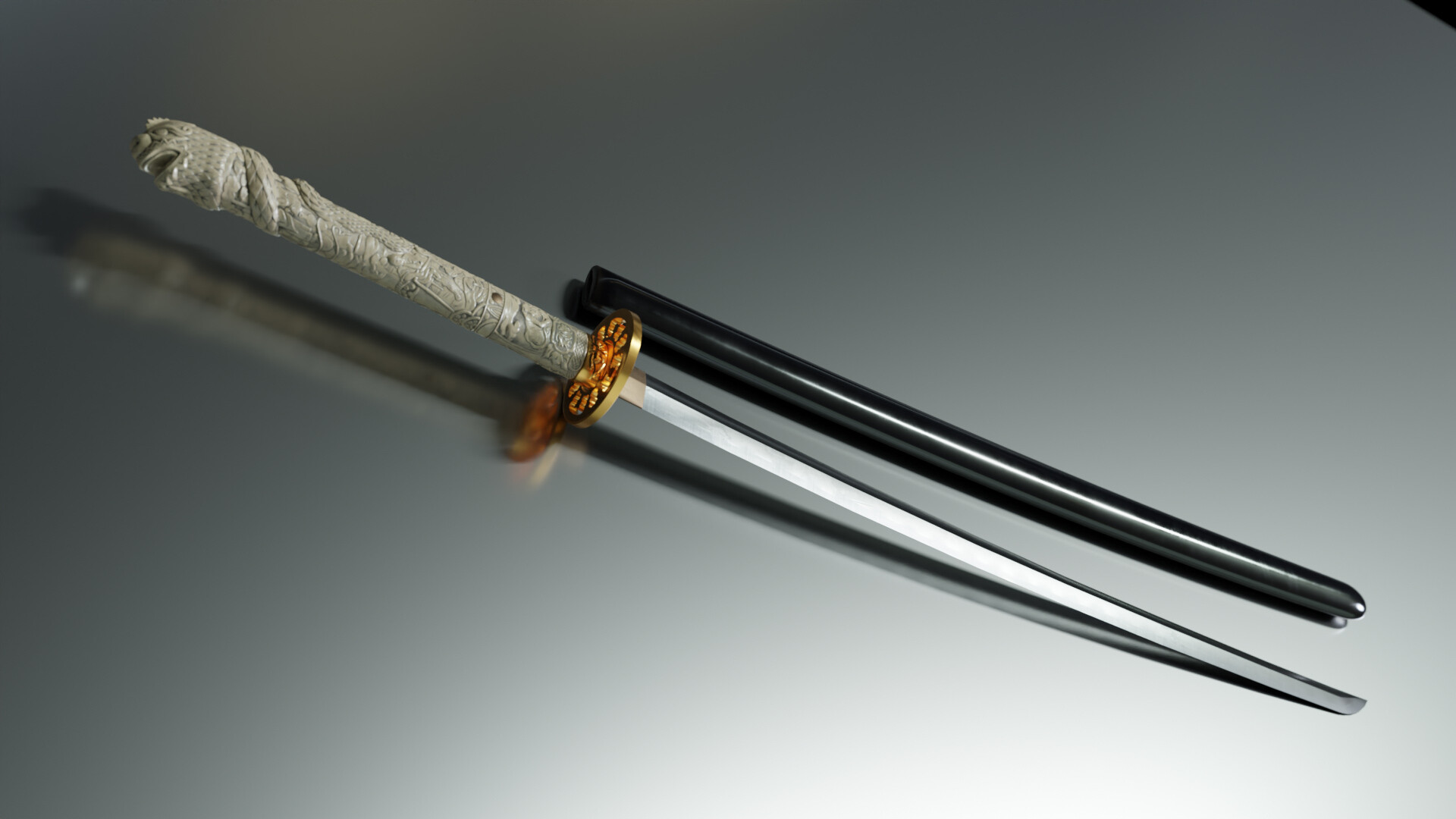 ArtStation - Connor MacLeod's katana HIGHLANDER