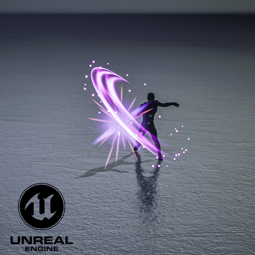 ArtStation - VFX UE5 | Sword splash
