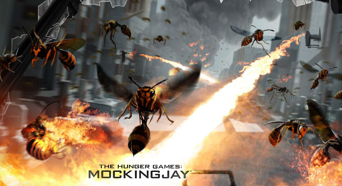 ArtStation - Tracker Jacker - Mockingjay Flight