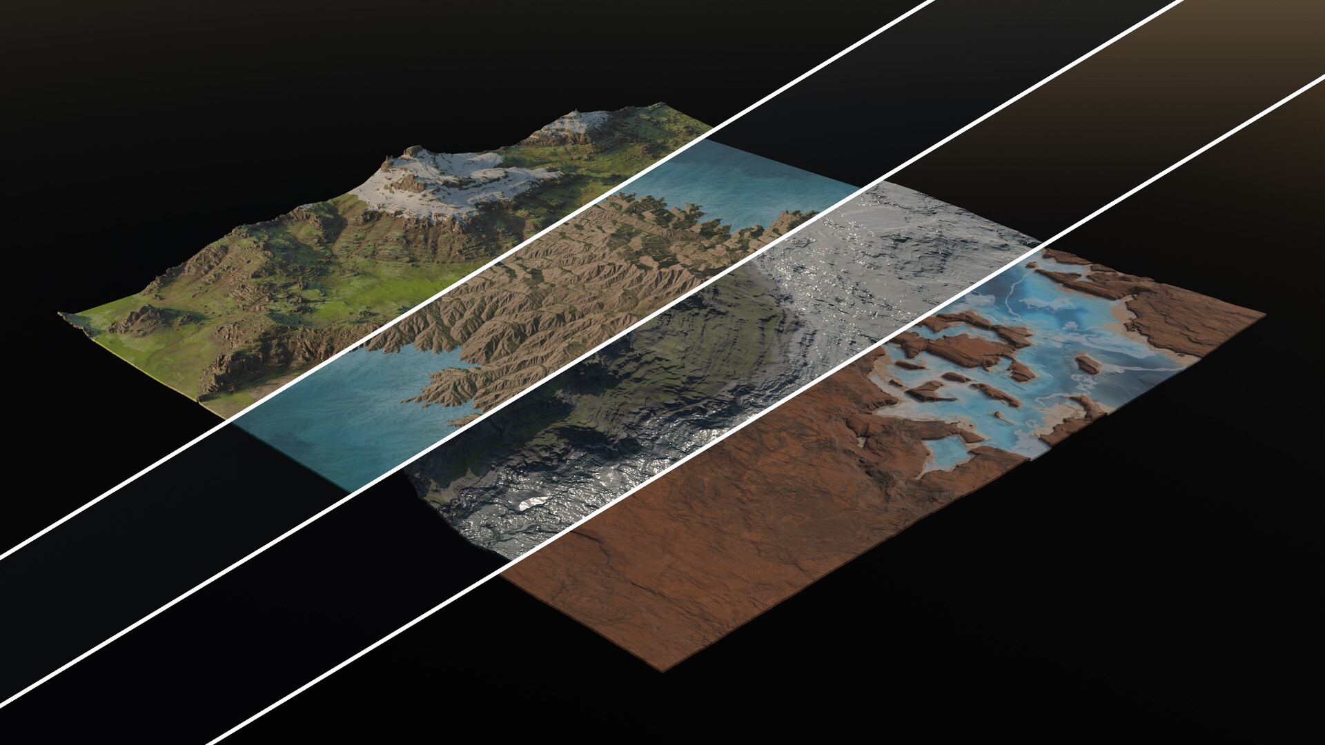 ArtStation - Weekly Gaea Terrain - 2024
