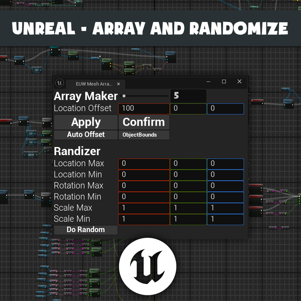ArtStation - Array / Randomizer - Unreal Editor Tool