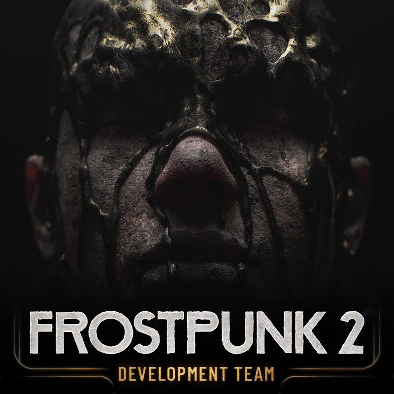 ArtStation - Frostpunk 2: Vinyl Cover illustration