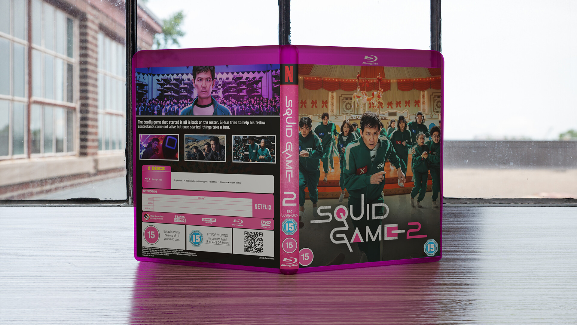 ArtStation - Squid Game Season 2 - Custom Blu-ray Cover