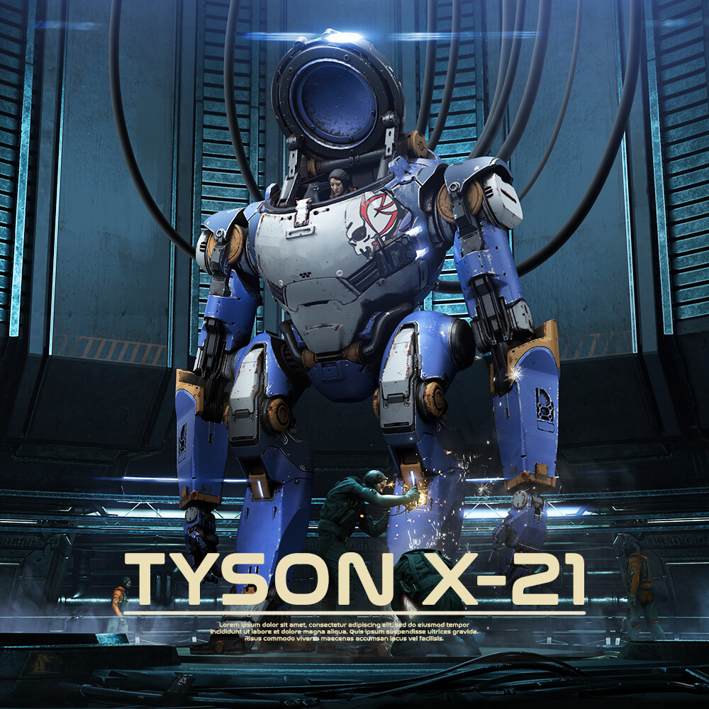 ArtStation - TYSON X-21