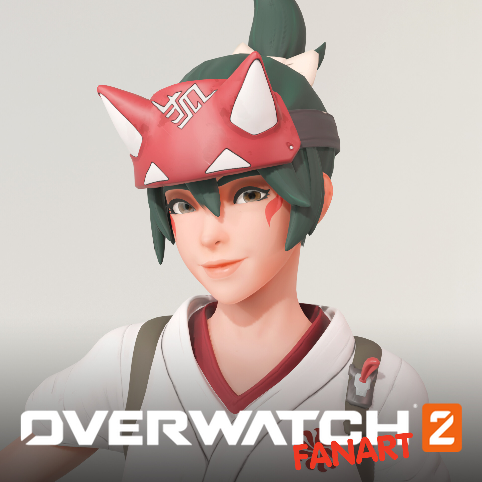 ArtStation - Kiriko Fanart Default Skin