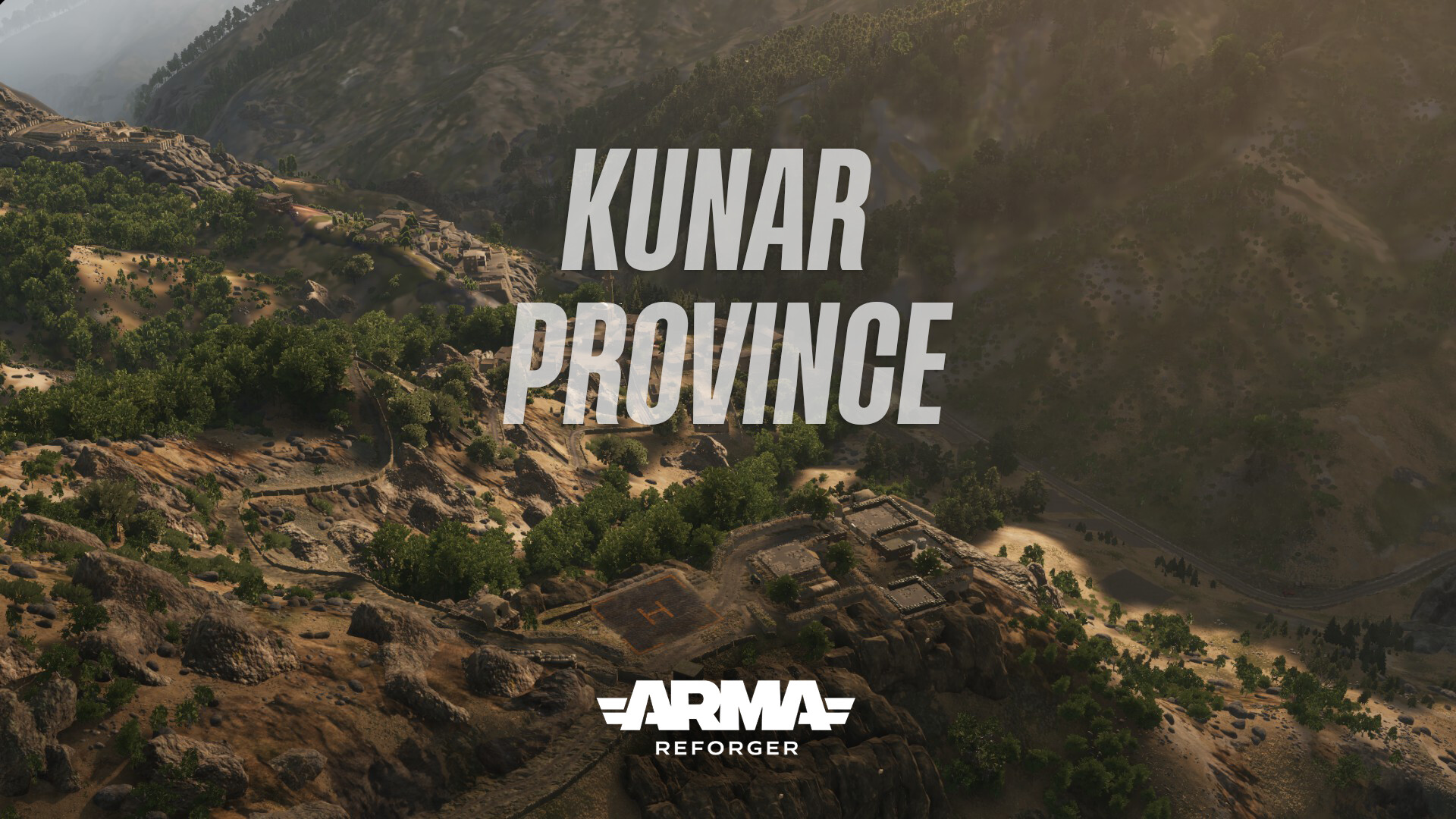 ArtStation - KUNAR PROVINCE MAP