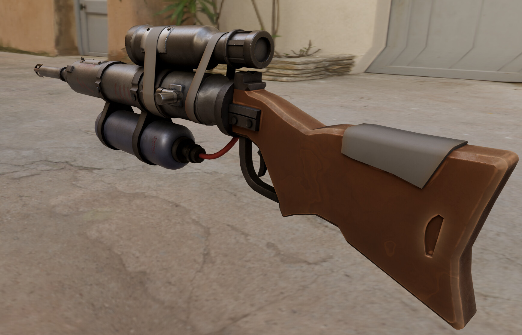 ArtStation - Stylized Harpoon Gun