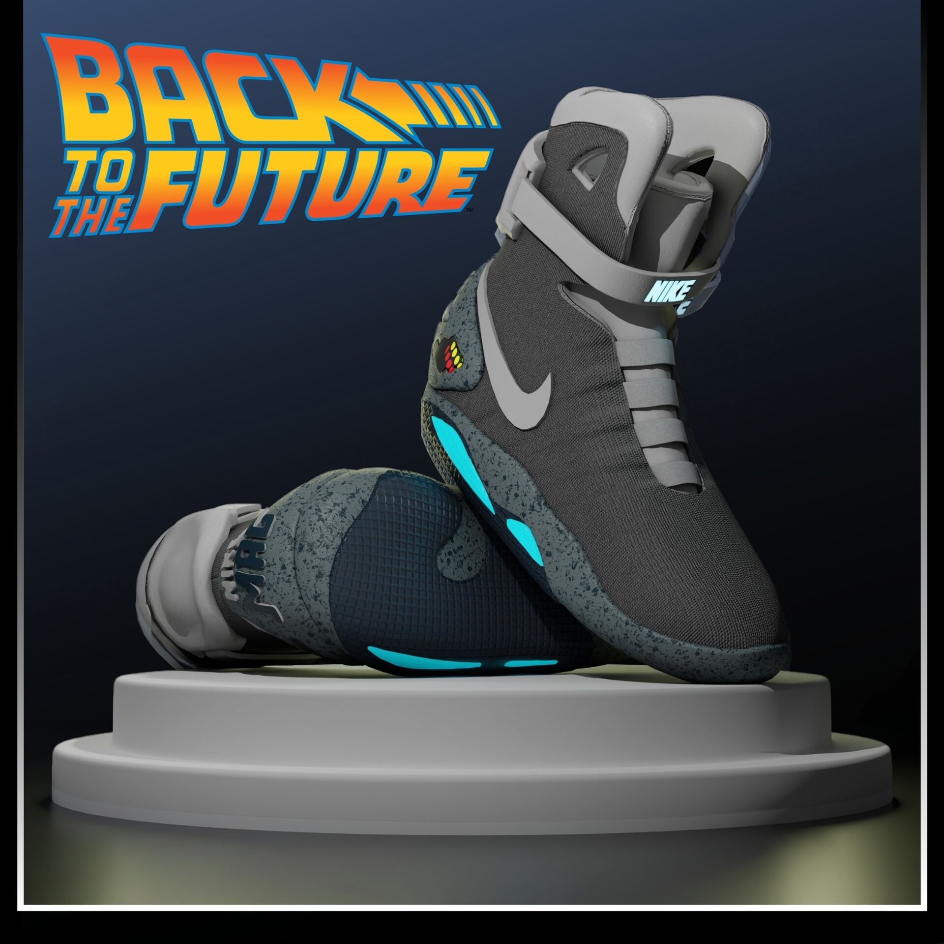 ArtStation - Nike MAG Back to the Future