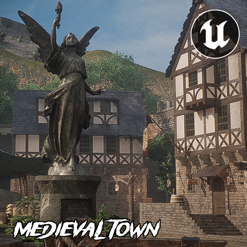 ArtStation - Medieval Town