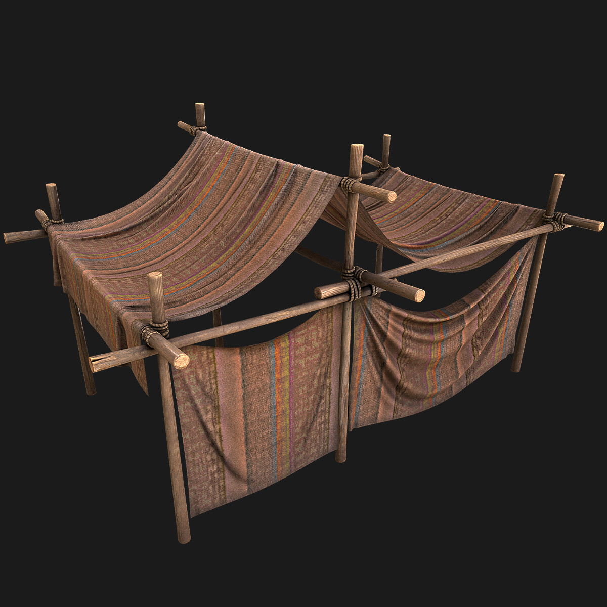 ArtStation - Arab Trading Tent Stalls