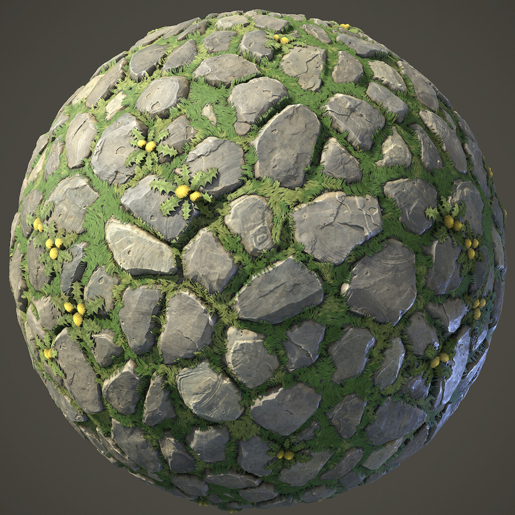 ArtStation - Stone mix floor tile