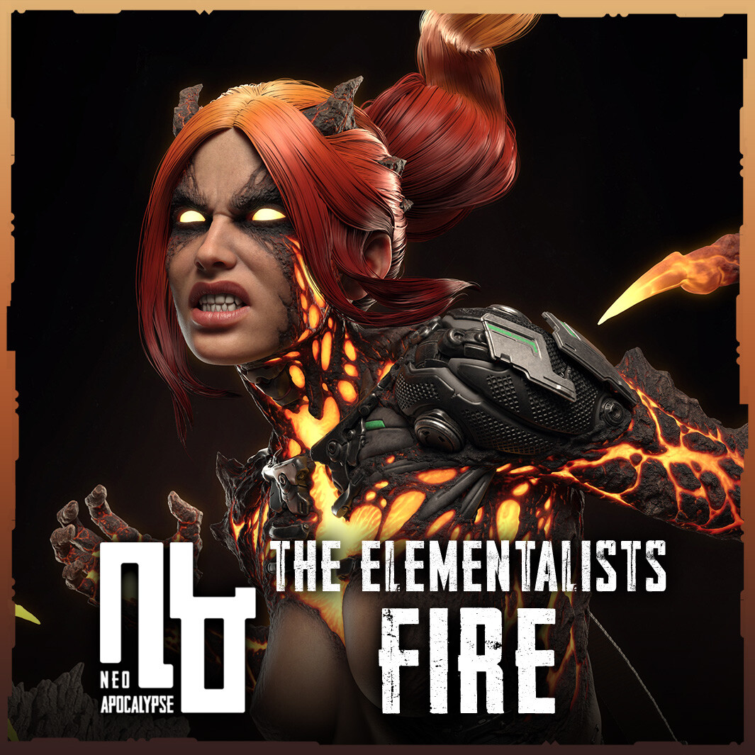 Marco Plouffe (Keos Masons) - The Elementalists - FIRE - Guardians of ...
