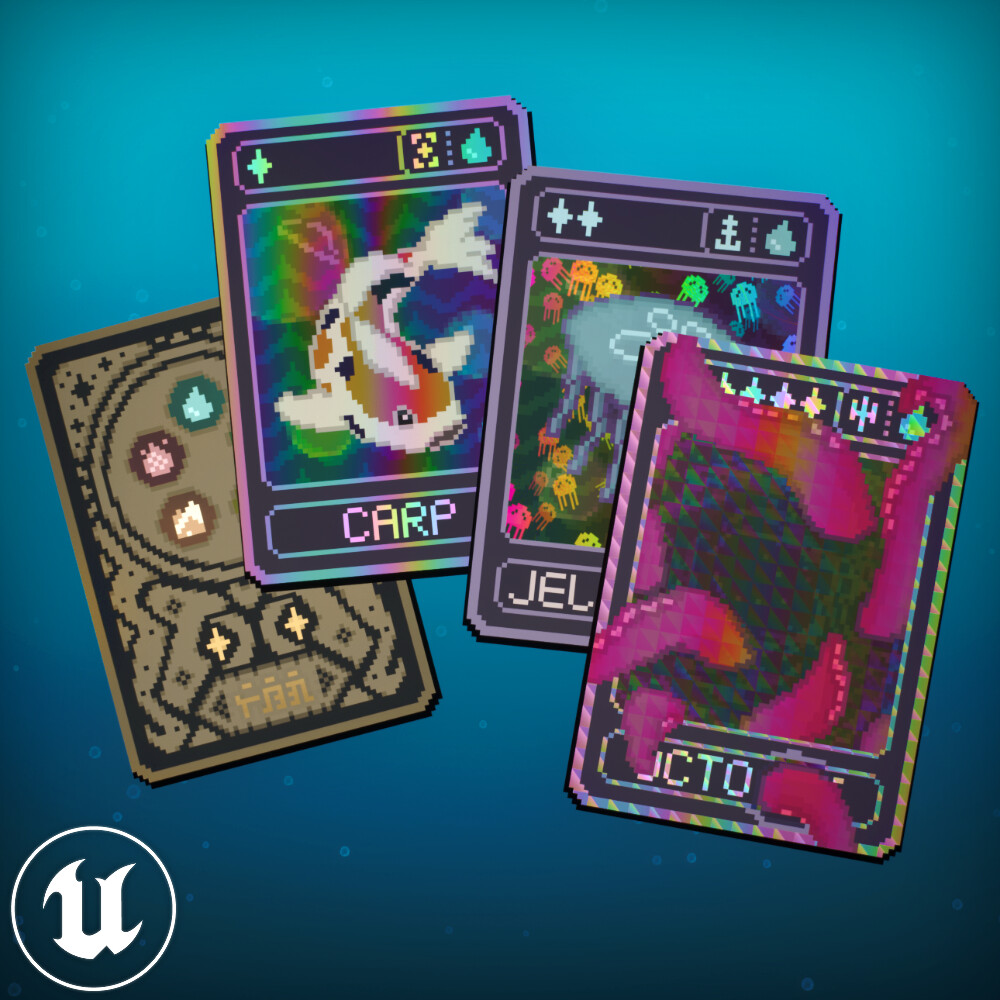 ArtStation - Holographic Foil Card Shader VFX