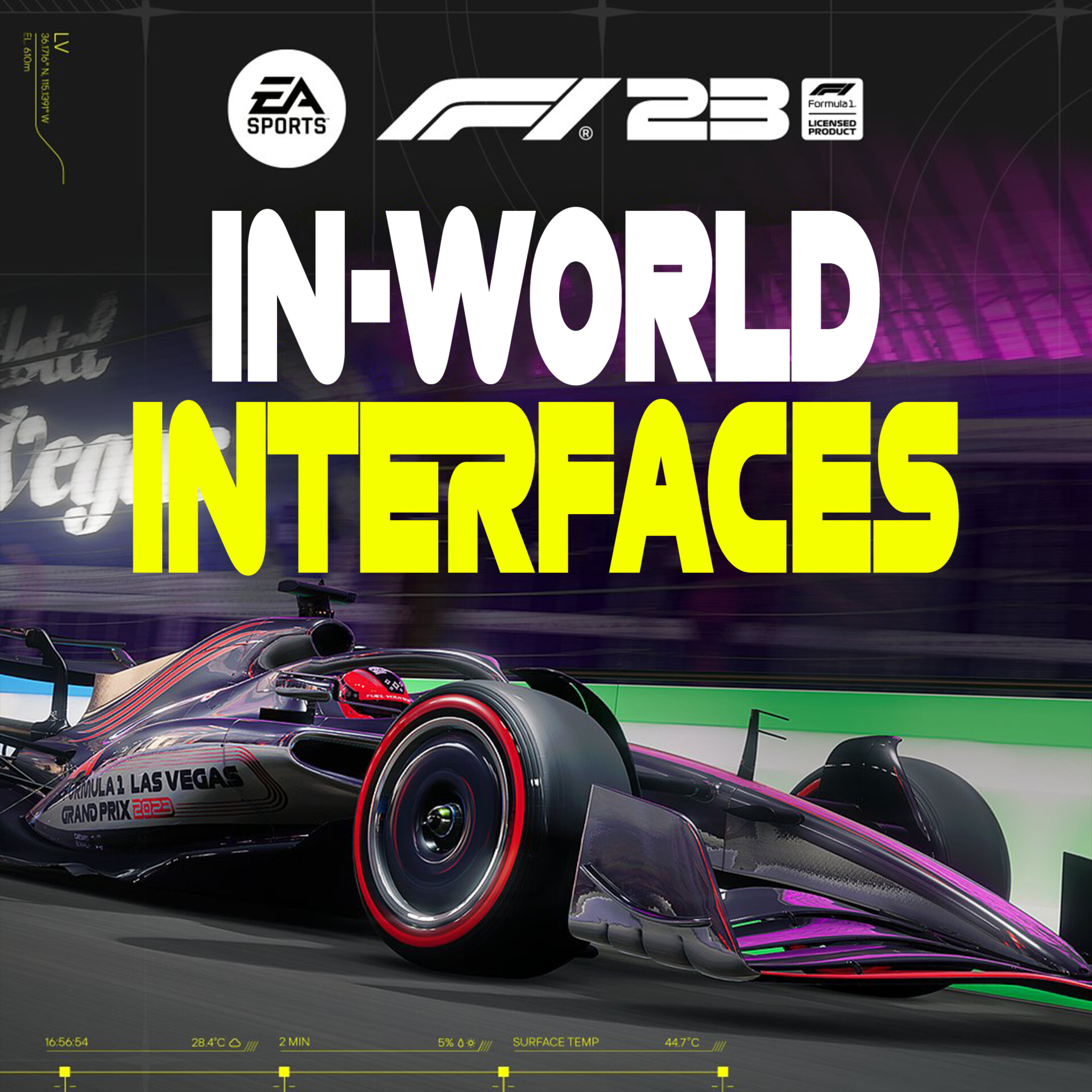 ArtStation - EA SPORTS F1® 23 - In-World Interfaces Update (2023)