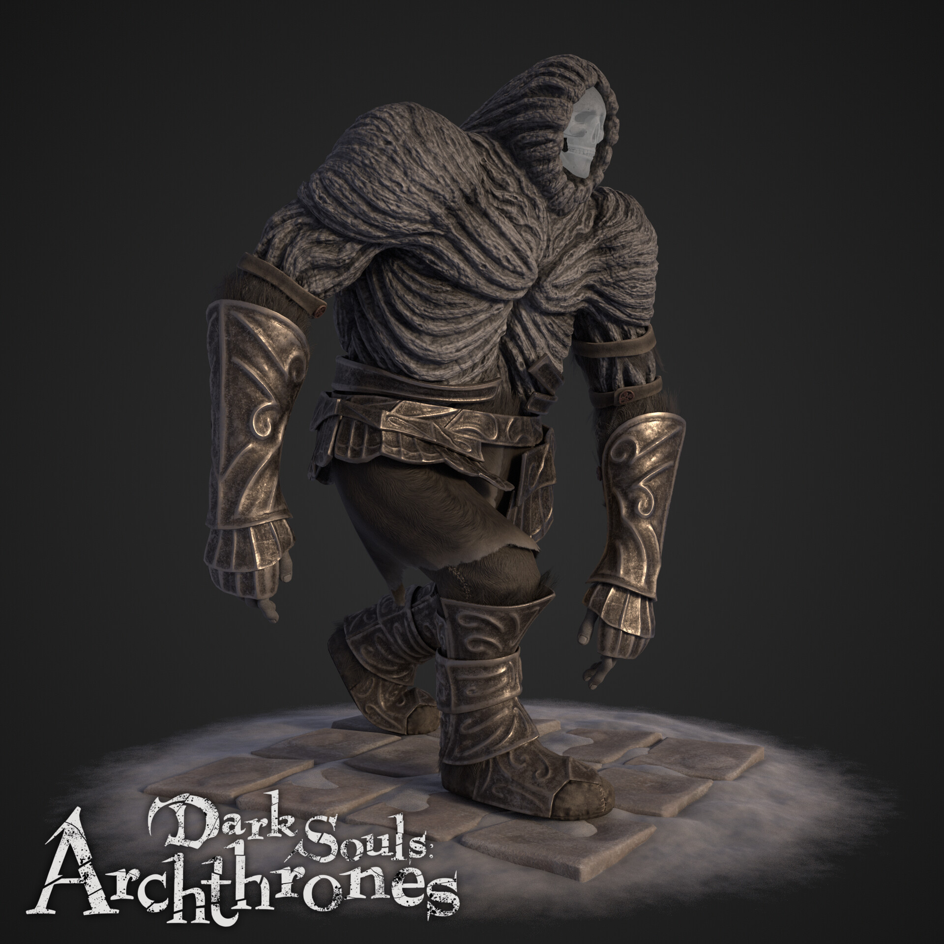 ArtStation - Hollow Giant [Dark Souls: Archthrones]