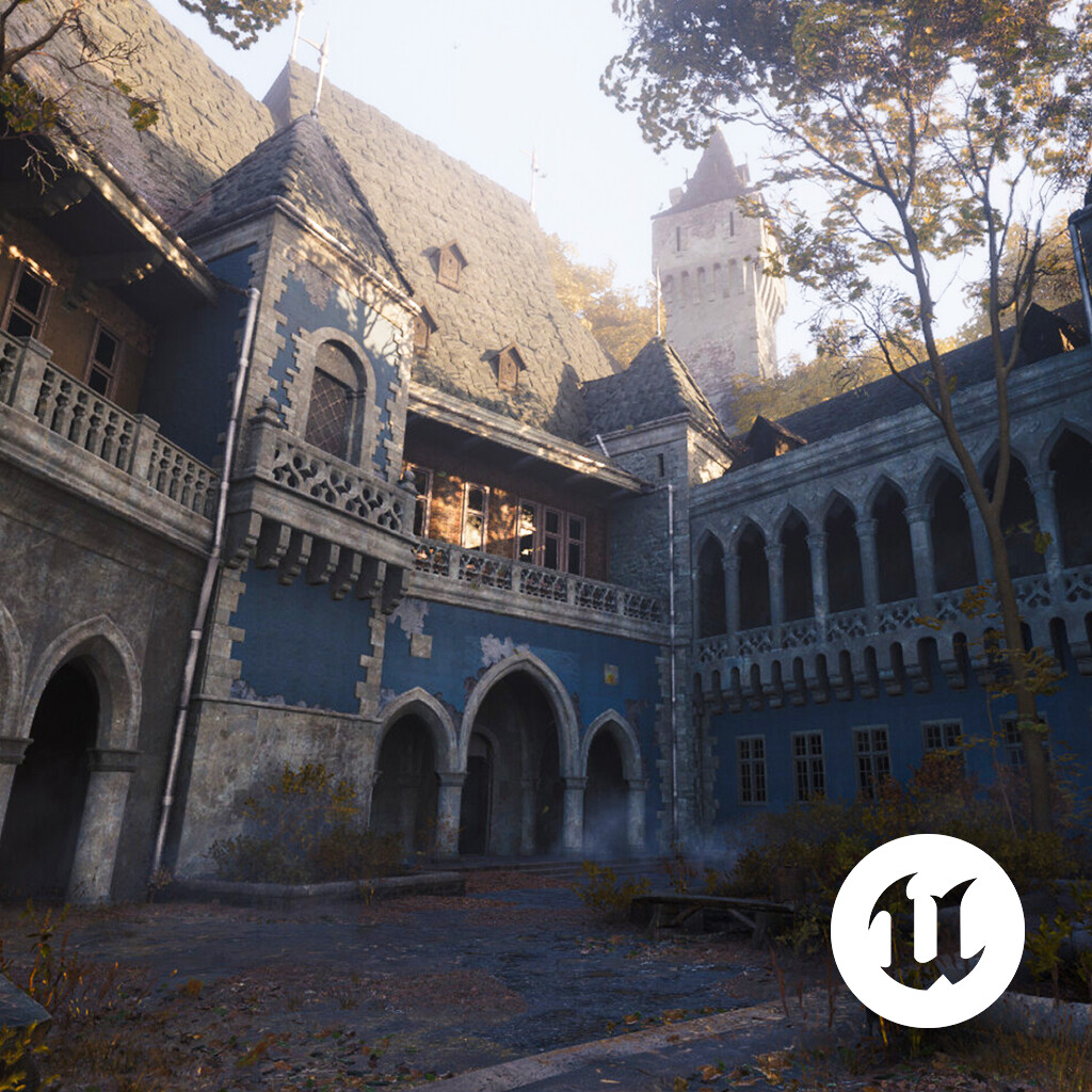 ArtStation - Castle Yard - Unreal Engine 5