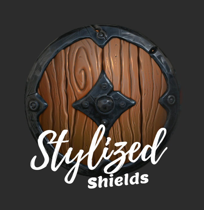 ArtStation - Sylized Shields