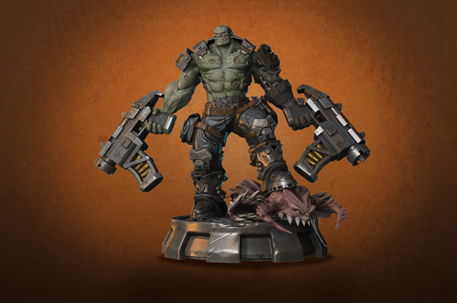 ArtStation - Orc Cyborg