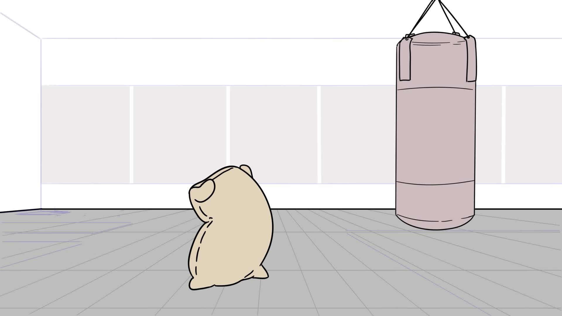 ArtStation - 2D Animation - Flour Sack