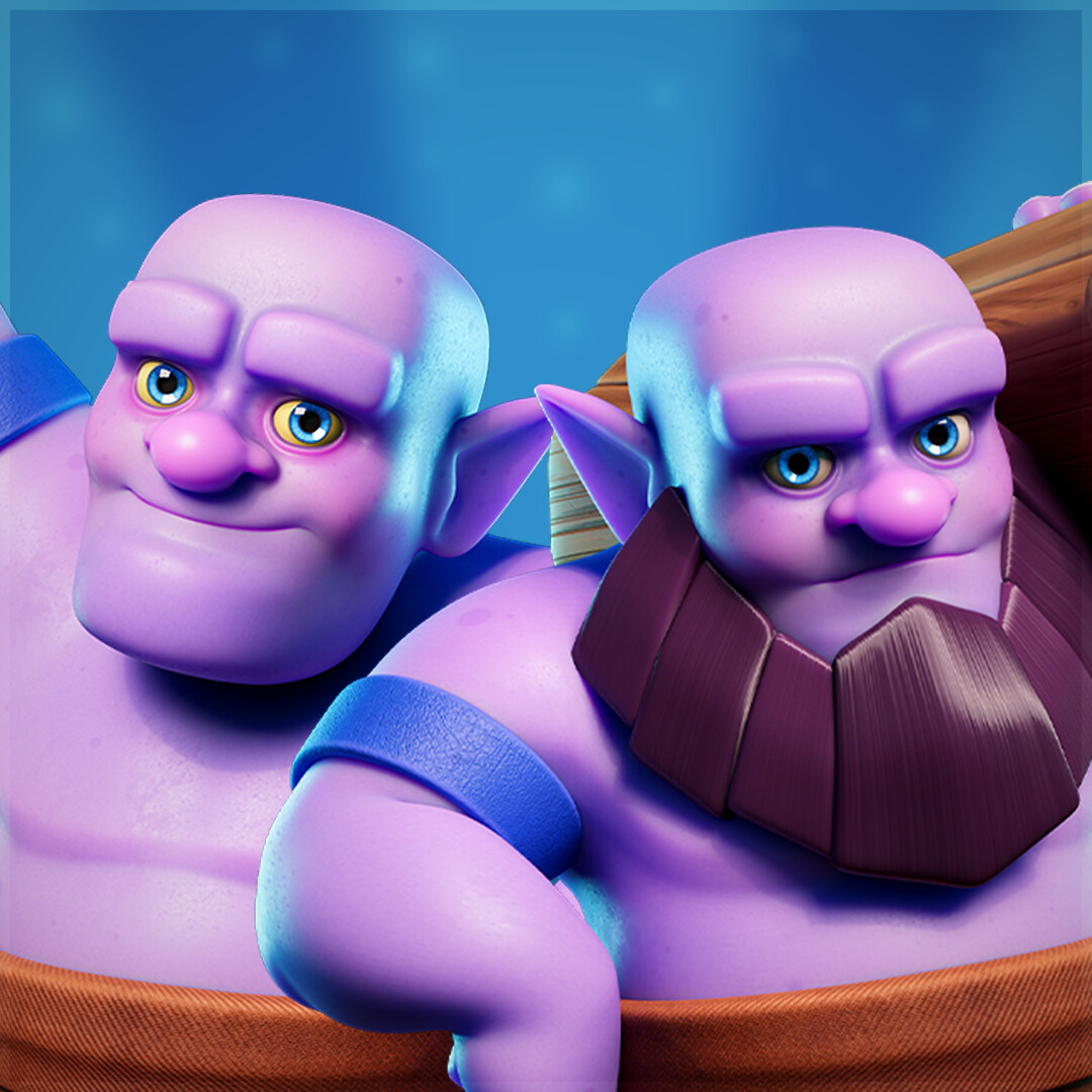 ArtStation - Smasher - Clash Royale Fan Art