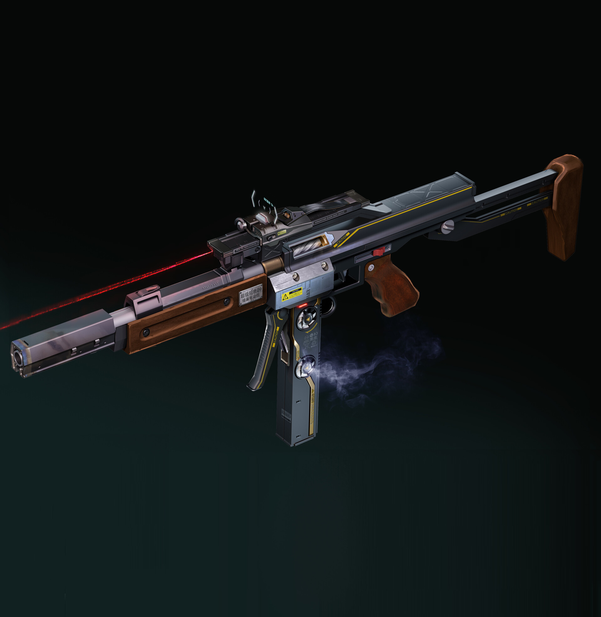 ArtStation - Tommy Gun