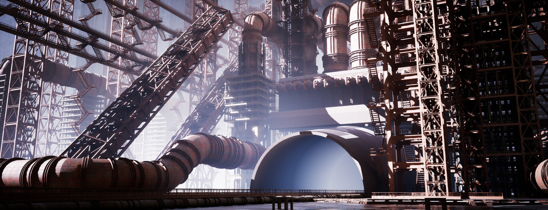 ArtStation - [UE5] Hidden Factory