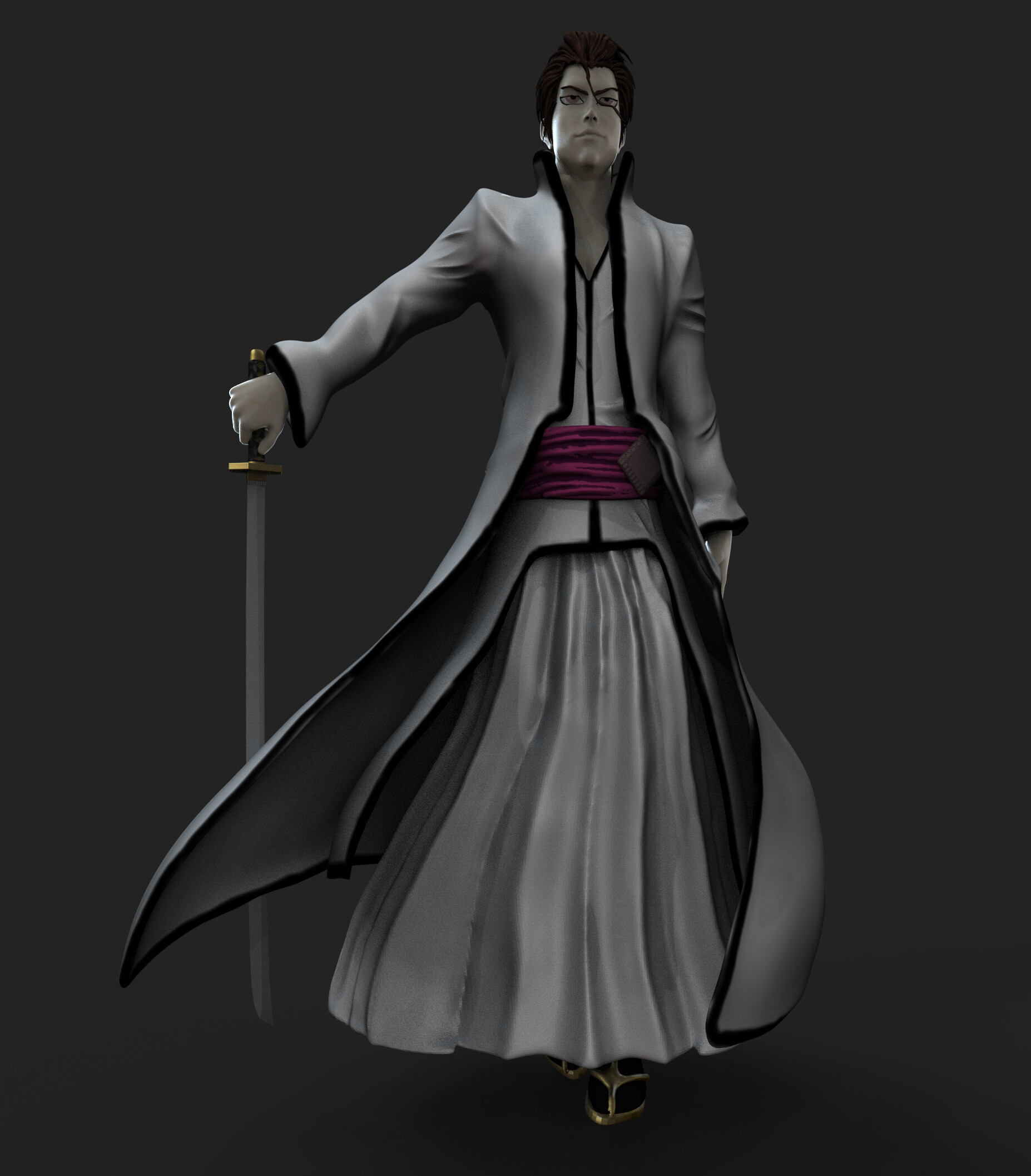 ArtStation - Sosuke Aizen👺