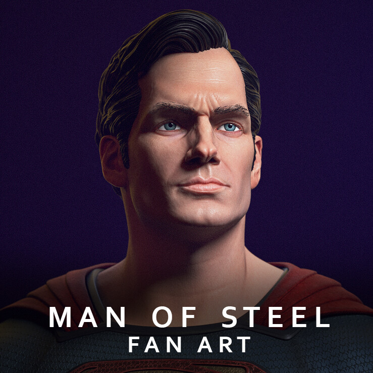 ArtStation - Superman Bust
