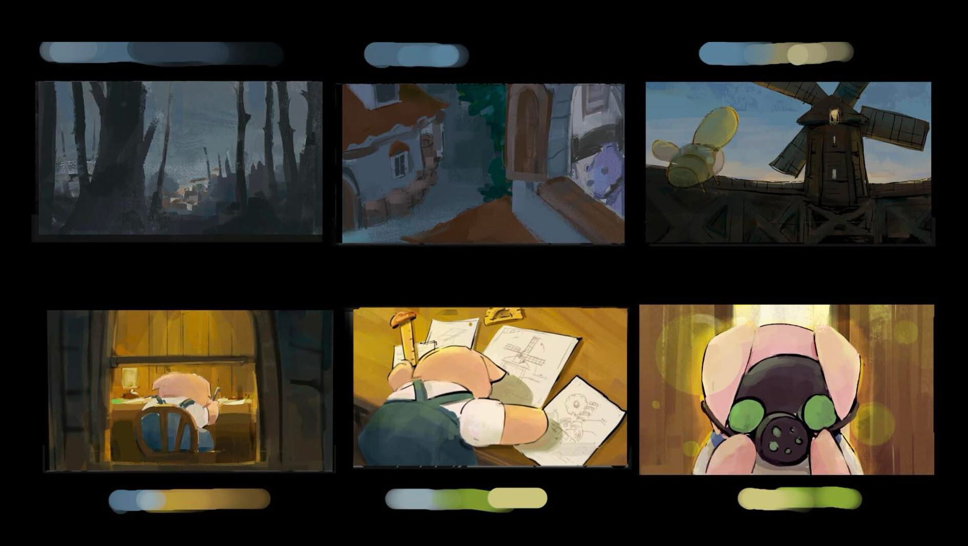 ArtStation - Color Scripts