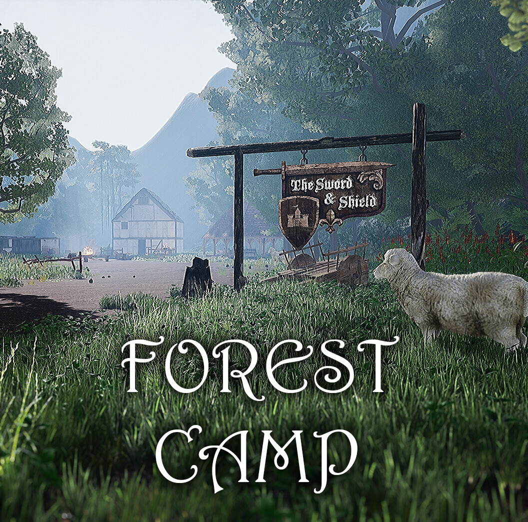 ArtStation - Medevial village Game level design