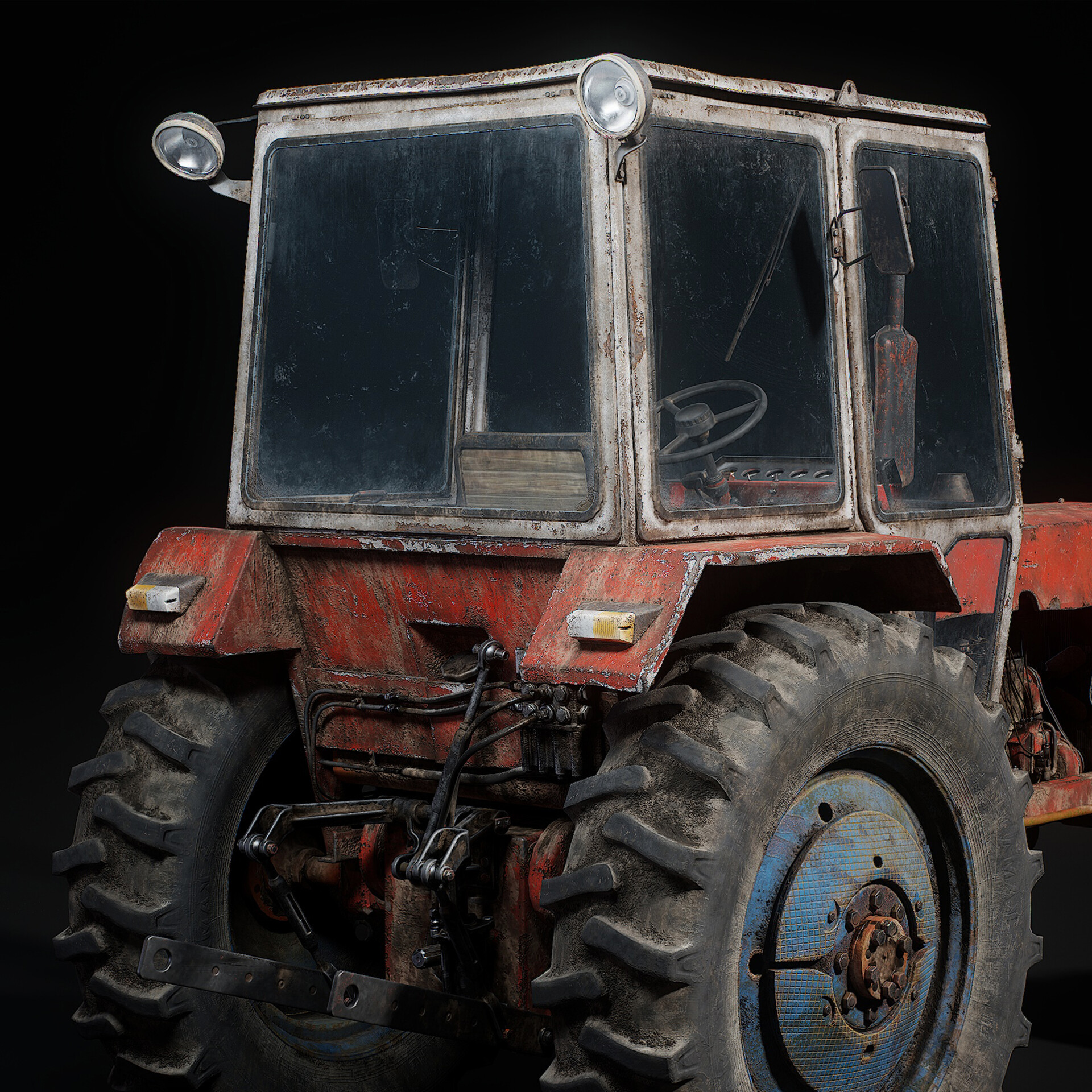ArtStation - Tractor UMZ-6 Game Ready