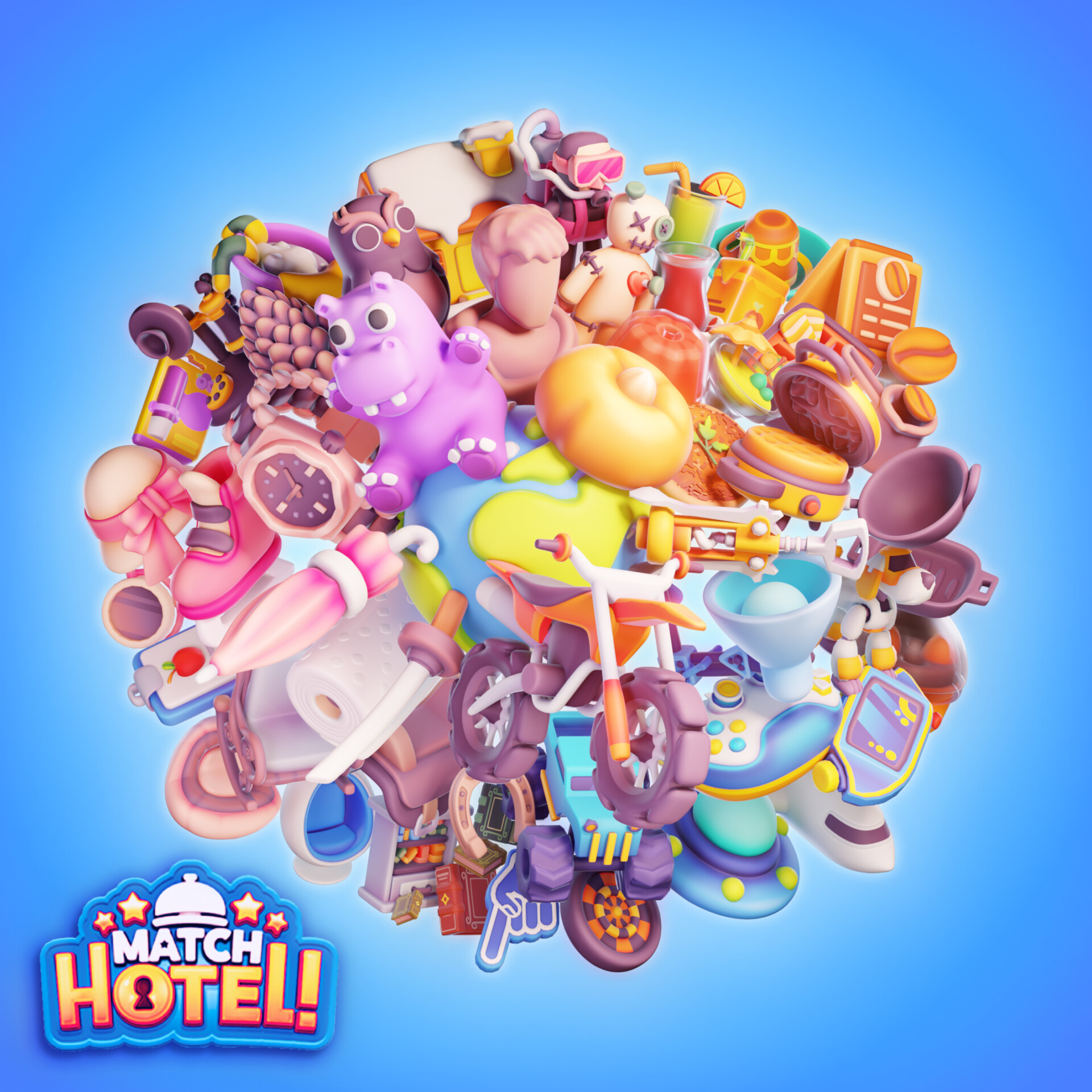 ArtStation - MATCH HOTEL ! _ Casual Game _ Prop