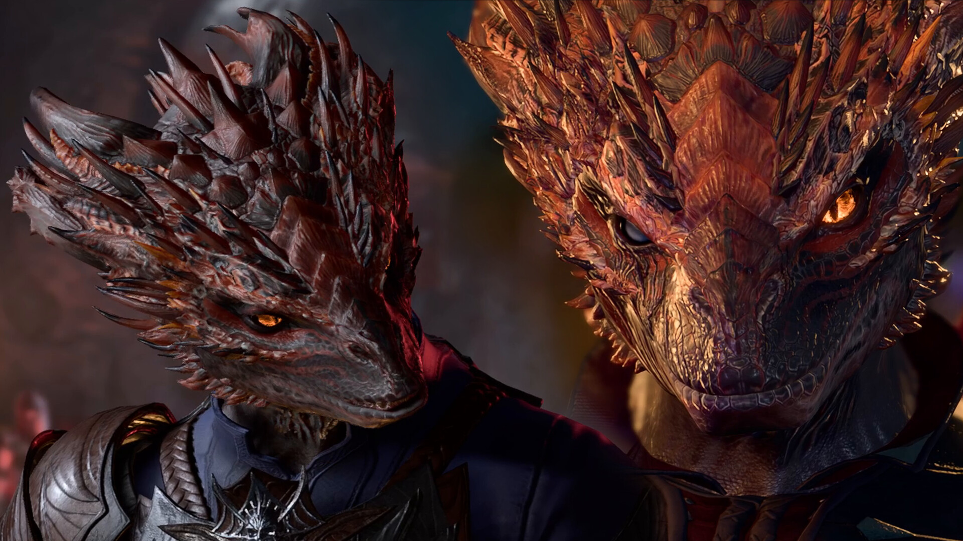 ArtStation - Vexa - Dark Urge Slayer Dragonborn CC pack