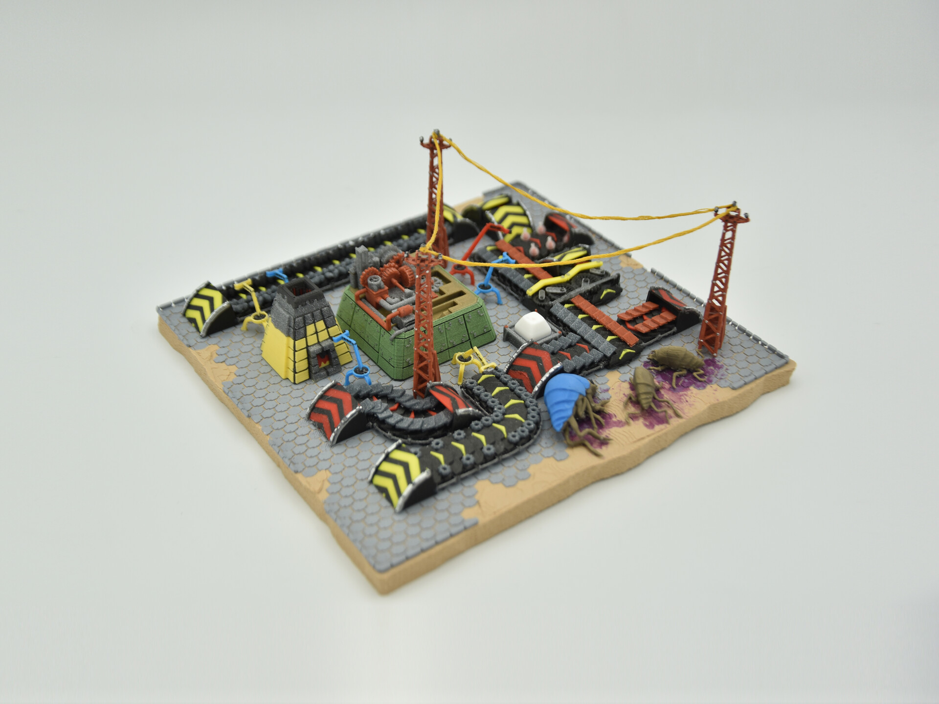 ArtStation - Factorio Diorama - 3D Printed Miniature