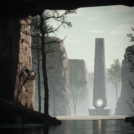 ArtStation - Swamp Ruins