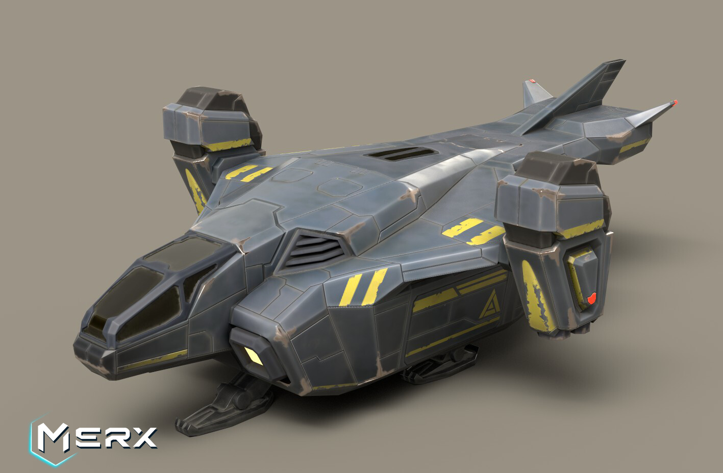 ArtStation - Sci-Fi Space Shuttle