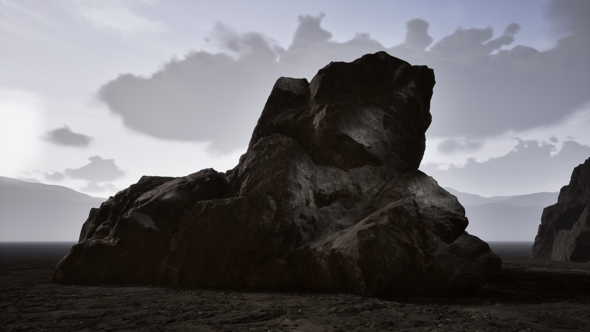 Ethan Olson - Cliff Sculpt - Asset Pack Preview WIP