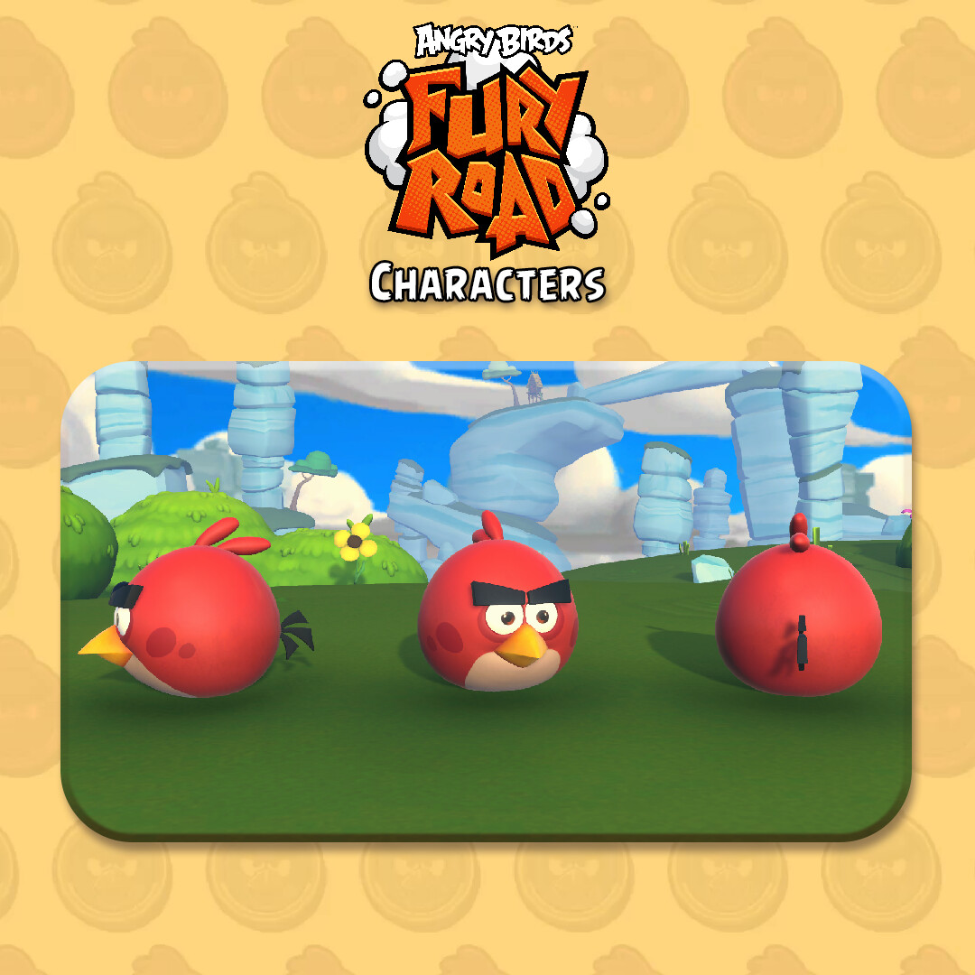 ArtStation - Angry Birds Fury Road - Characters