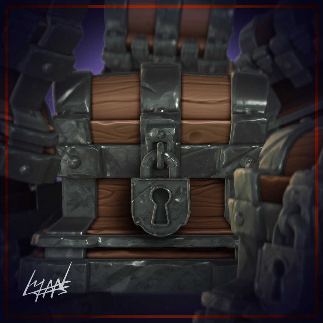 ArtStation - stylised chest